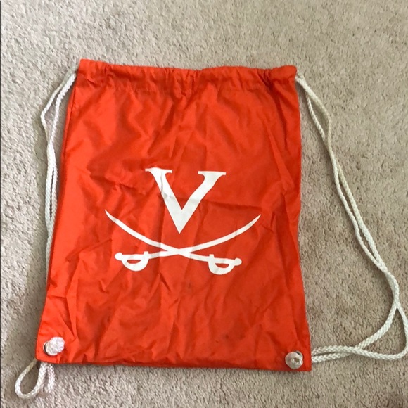 Bags | Uva Orange Drawstring Bag | Poshmark